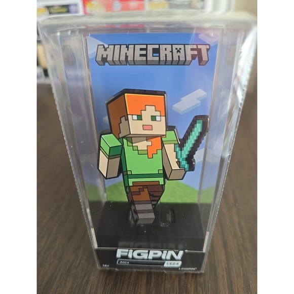 Toys | Figpin Nycc Exclusive Minecraft Alex 1251 Le 50 | Poshmark